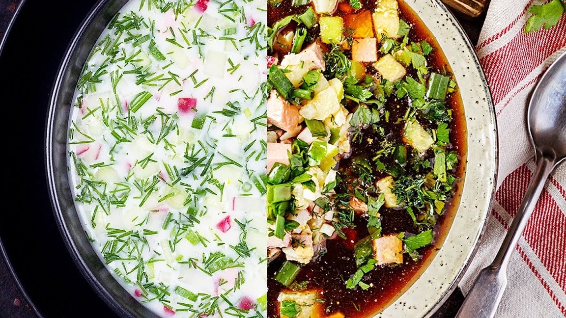 Окрошка. Простые и вкусные рецепты.