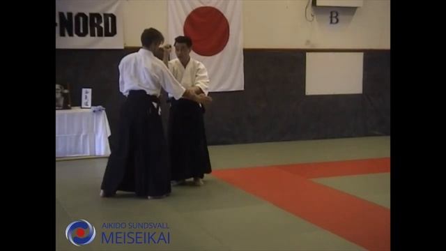 3 Aikido Shomen Uchi Shihonage Shishiya Sensei, Sundsvall 2002