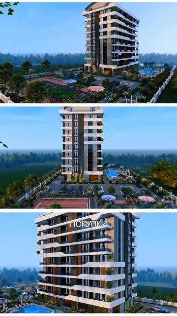 AYDIN TOWER EXCLUSIVE — проект расположен в районе Пыяллар.