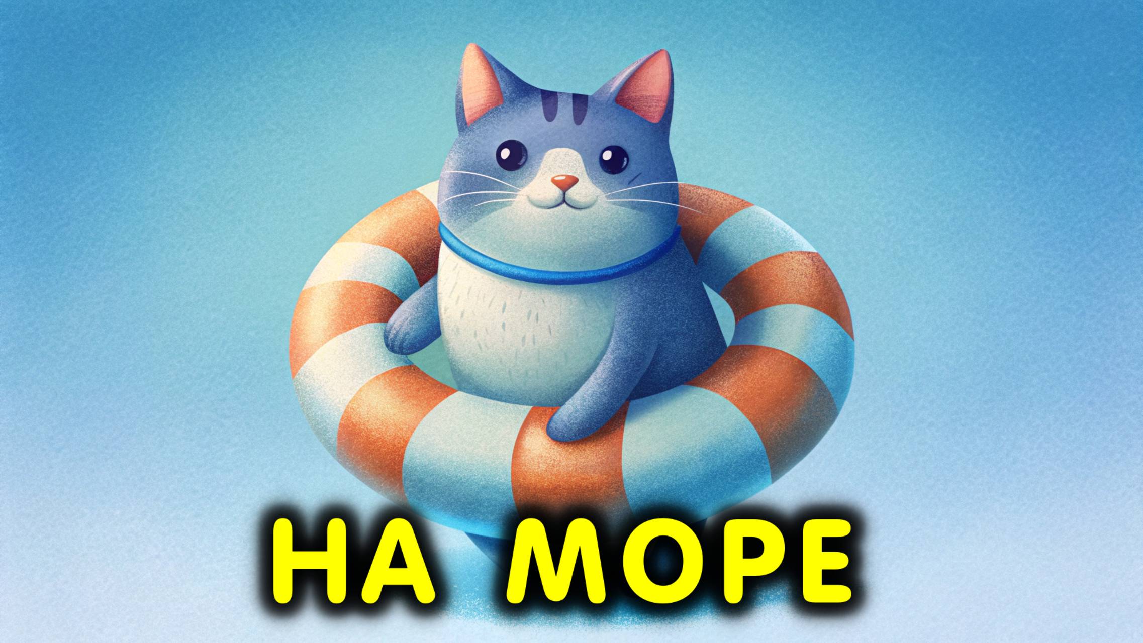 Песня про отпуск и море. Детская песенка