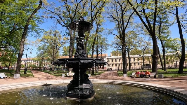 Санкт-Петербург Адмиралтейский район Фонтаны