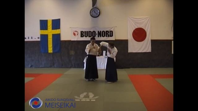 5 Aikido Shomen Uchi Sankyo Shishiya Sensei, Sundsvall 2002