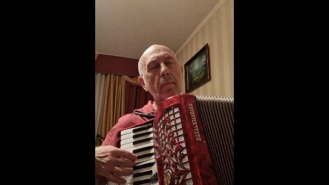 Песни военных лет. Музыка на аккордеоне.