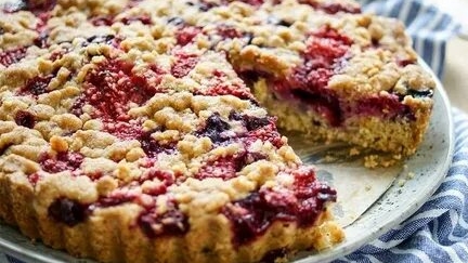 Овсянный пирог с ягодами. Простые и вкусные рецепты.