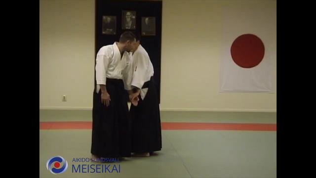 15 Aikido Gyaku Hanmi b4 Grabbing Sankyo Shishiya Sensei, Sundsvall 2001