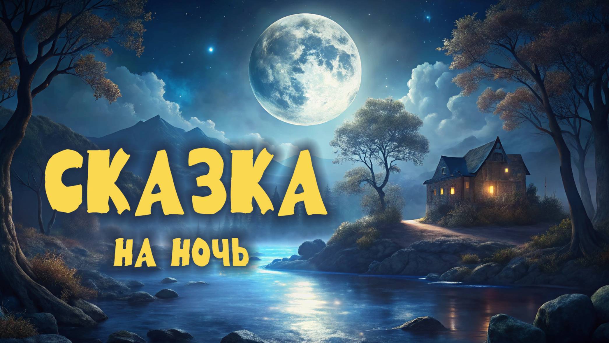Сказка на ночь для детей - ЛЮБОПЫТНЫЙ ЛУННЫЙ ЛУЧИК