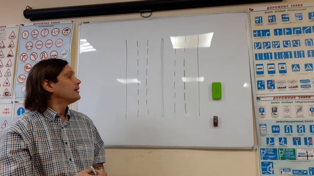 Попутное направление.