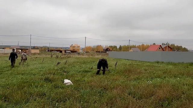 1. Каркасный дом своими руками. Разметка земельного участка Проверка плотности грунта