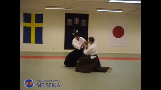 4 Aikido Gyaku Hanmi Nikyo 3 Versions, Sundsvall 2001