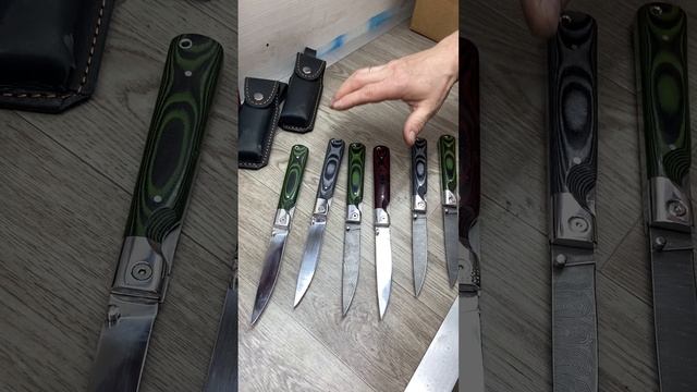 ⭐️ Новинка! Складные филейные ножи в наличии
Сталь 95х18, х12мф, дамаск, рукоять накладки микарта