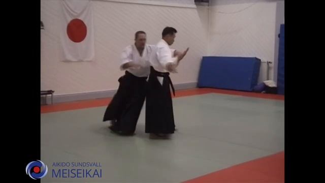 4 Aikido Ushirowaza Kokyonage Shishiya Sensei Sandviken 2007