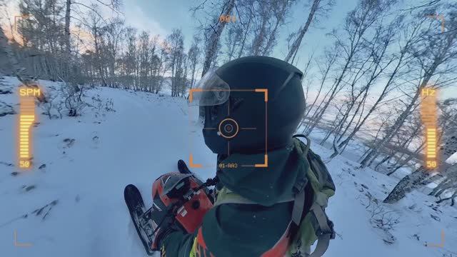 Снегоход Стелс Капитан