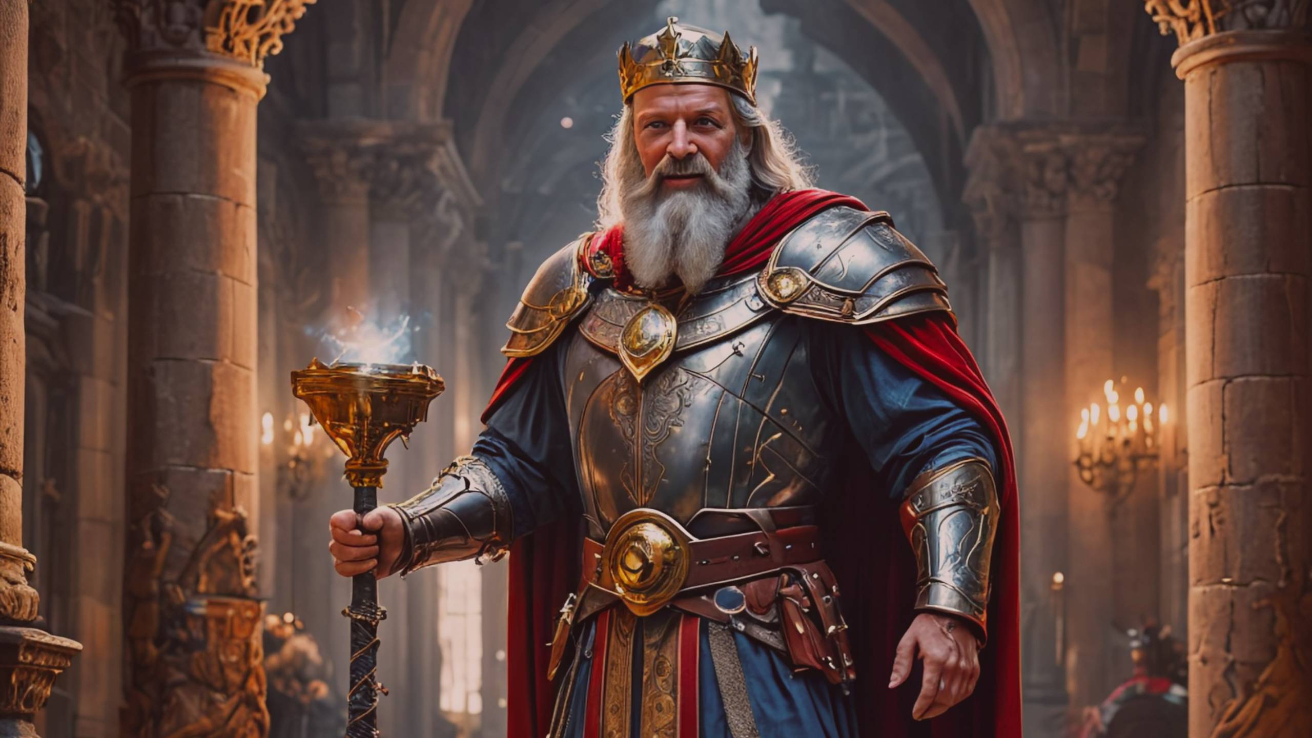 Кошка в сапожках. Глава 103. Ансельм, король Бегемотии, встречает гостей