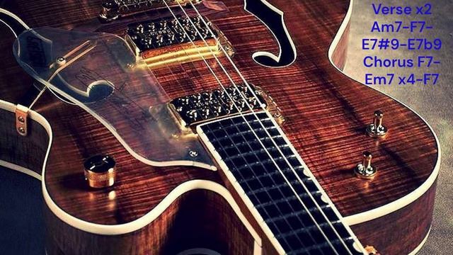 Dreamy Funk Style Backing Track in Am