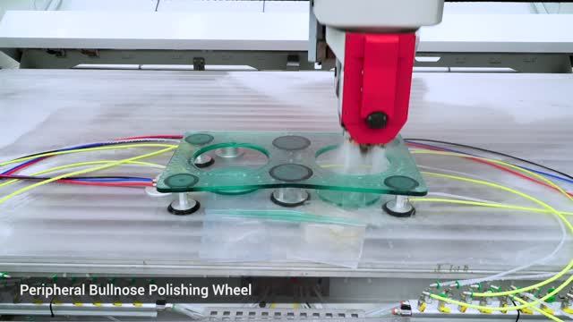 Обрабатывающий центр Intermac Master 33.5 изготовление столешницы для ванной комнаты