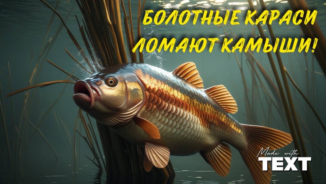 БОЛОТНЫЕ КАРАСИ-БОГАТЫРИ: КАК ЛОВИТЬ ГИГАНТОВ, КОТОРЫЕ ЛОМАЮТ КАМЫШИ!