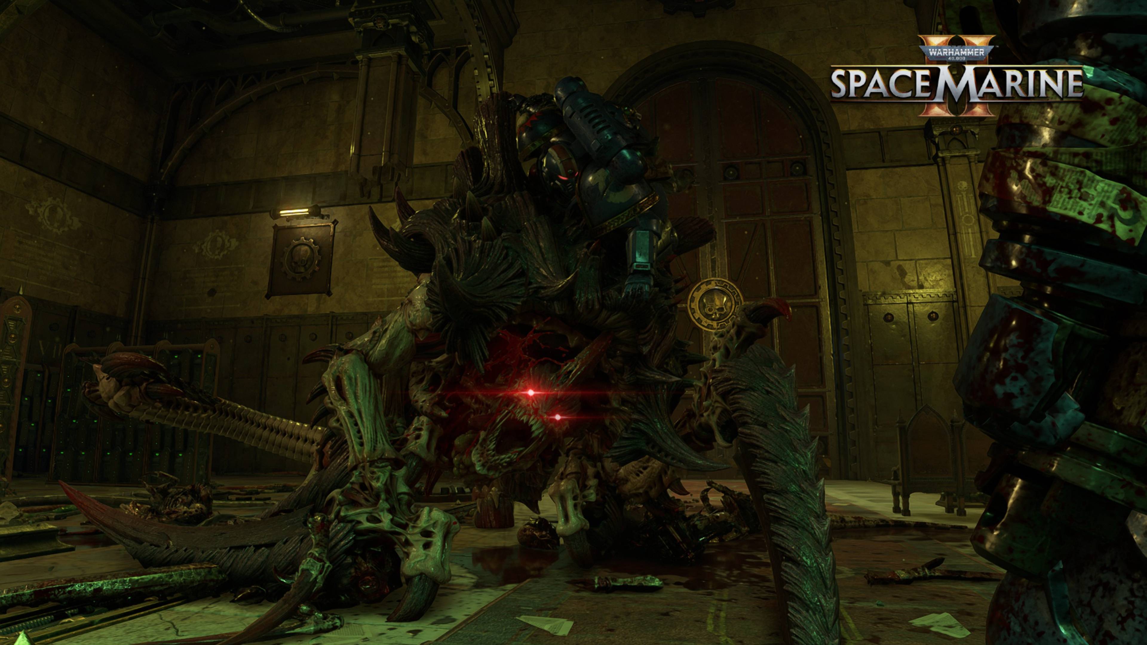 Warhammer 40,000: Space Marine 2. БОЕВАЯ БАРЖА "НЕСОКРУШИМЫЙ". МИССИЯ: МАШИНУС ДИВИНИТУС.АВАРАКС.