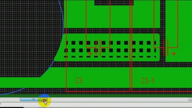 Как сделать перфорацию минусового проводника в Sprint-Layout 6.0? Полигон - полукруг (сектор).