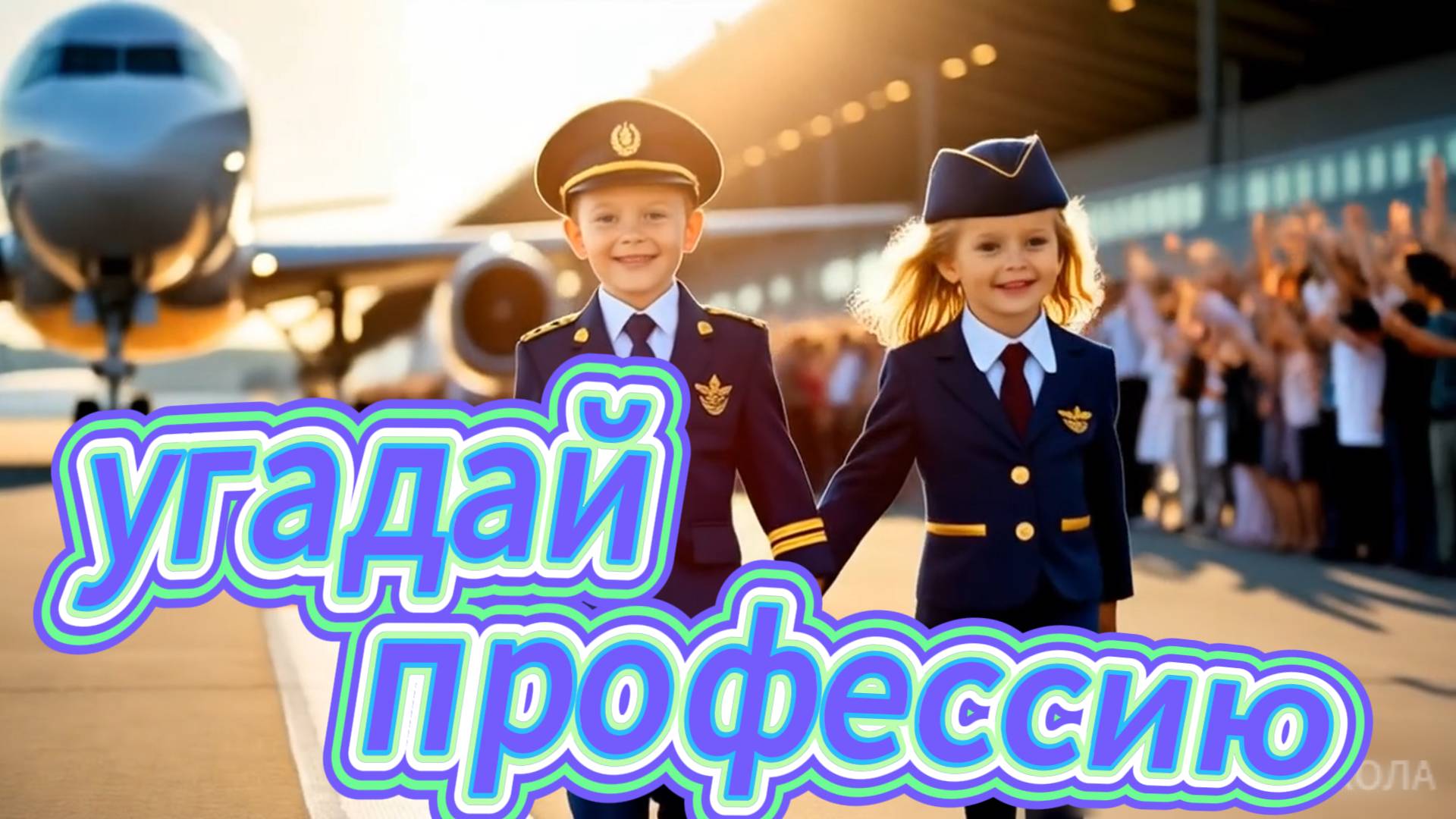 Детская игра УГАДАЙ ПРОФЕССИЮ! 👮🏻👨🏻🎓🚒