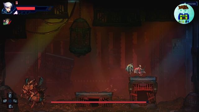 Anima Flux. 2 Победа! Тяжёлый бой с монстром. Поиграл в демоверсию.