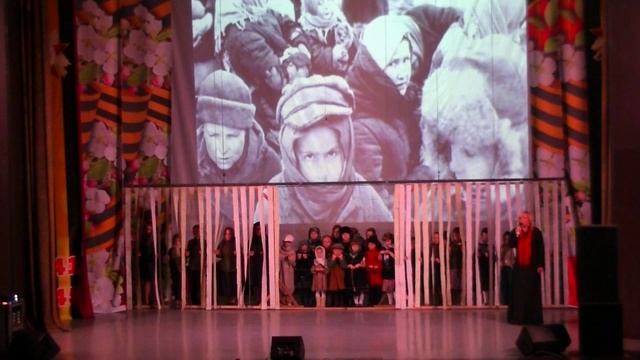 Театрализованная картинка "80 лет Победы"