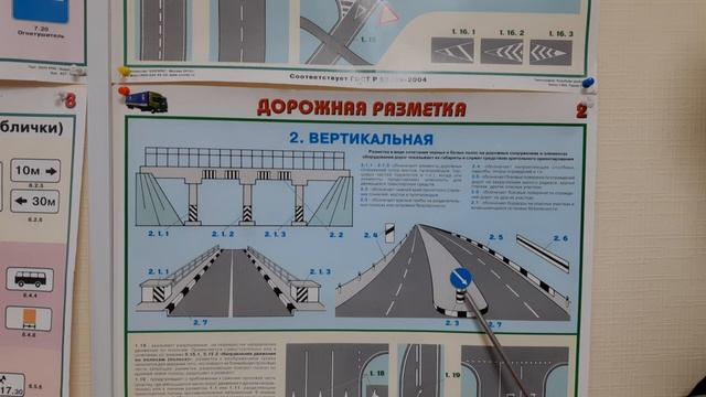 Вертикальная разметка