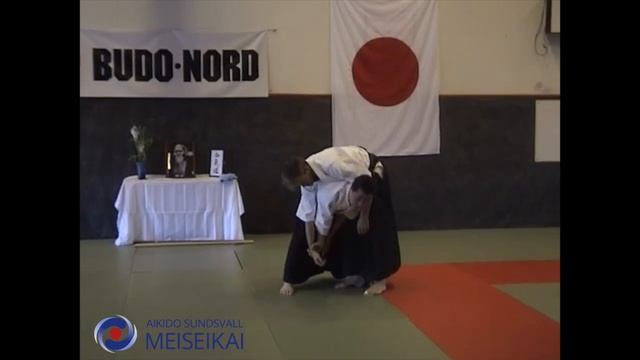 12 Aikido Shomen Uchi Koshinage Shishiya Sensei, Sundsvall 2002