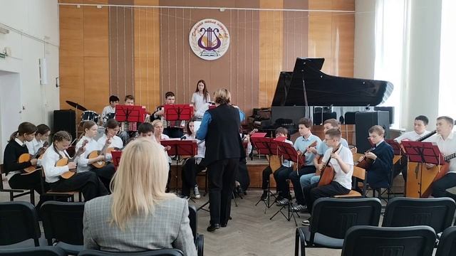 М. Олах "Котёнок". Выступление Детского оркестра русских народных инструментов "Орнамент"