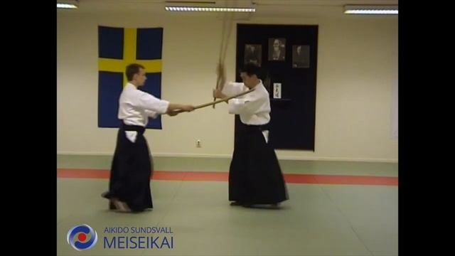 19 Aikido Ken Tai Ken Gyaku Hanmi Nikyo Shishiya Sensei Sundsvall 2001