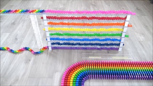 Домино - Падающие деревяшки - Цвета