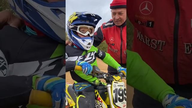 Мотокросс - детская тренировка, мотопарк Вельяминово