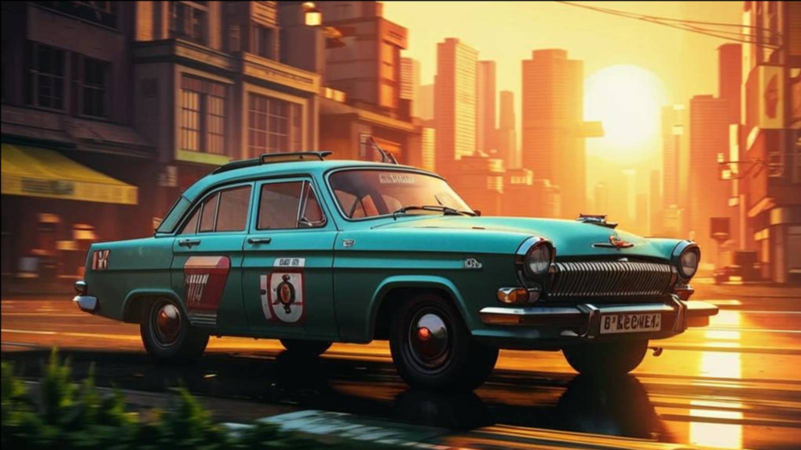 Ралли классических автомобилей 2025