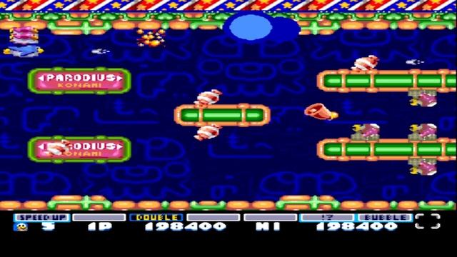 🦑 Parodius Da! на PC Engine — Осьминог против абсурда! Полное прохождение
