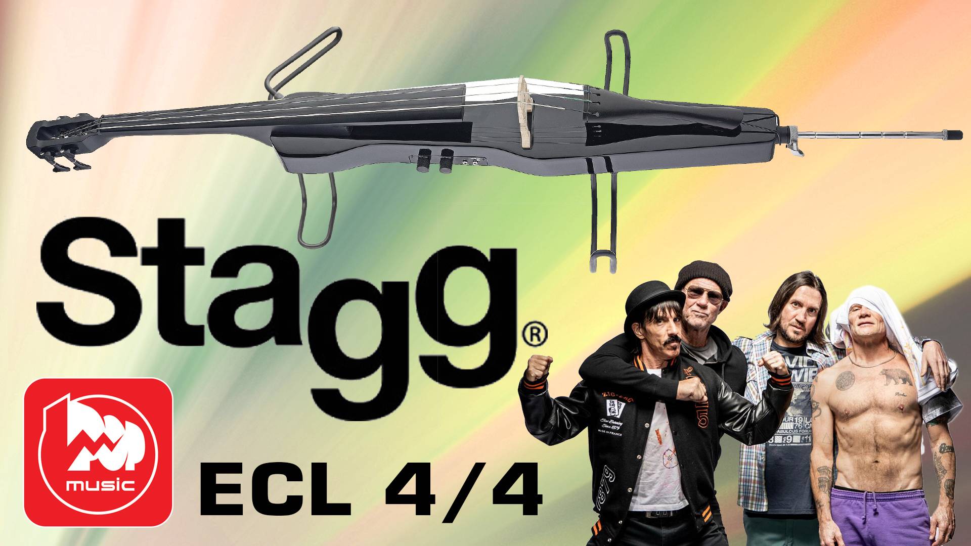 Электровиолончель STAGG ECL 4⧸4 (Red Hot Chili Peppers Californation cello cover)