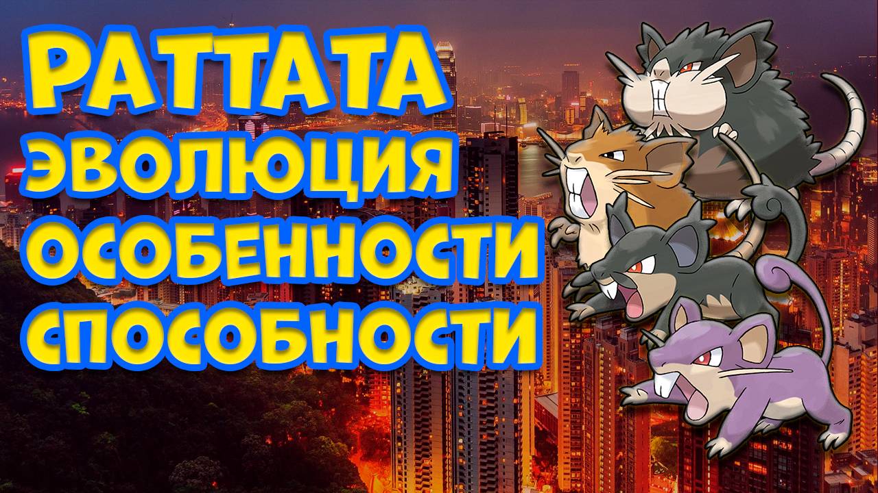 РАТТАТА. ЭВОЛЮЦИЯ, ОСОБЕННОСТИ, СПОСОБНОСТИ