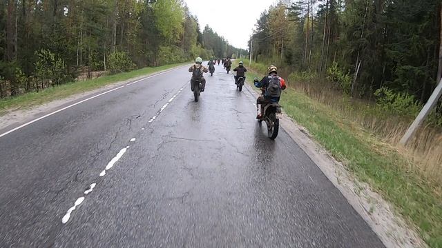 толпой домой