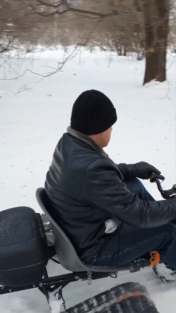 Электроснегоход ЕМ ЛИТЛ и ЕМ БИГ первый выезд.