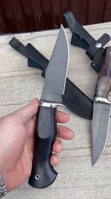 В наличии два ножа "Стриж"!
Клинок: сталь х12мф
