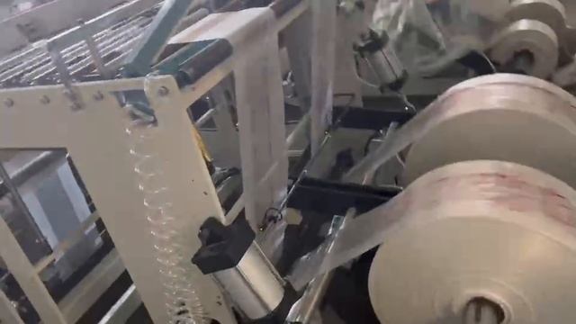 Пакетоделательная машина TC-GJ600×2 (производство пакетов "Майка", обзорное видео)