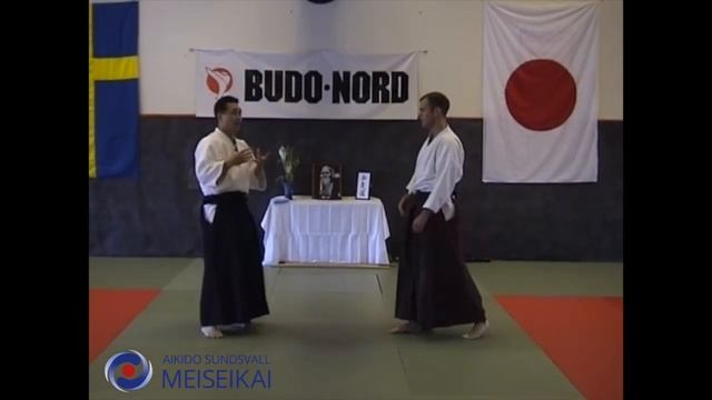 7 Aikido Shomen Uchi Taiotoshi Shishiya Sensei, Sundsvall 2002