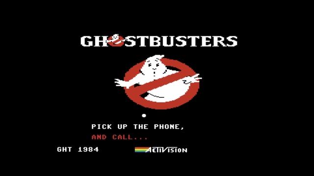 Ghostbusters commodore 64 intro