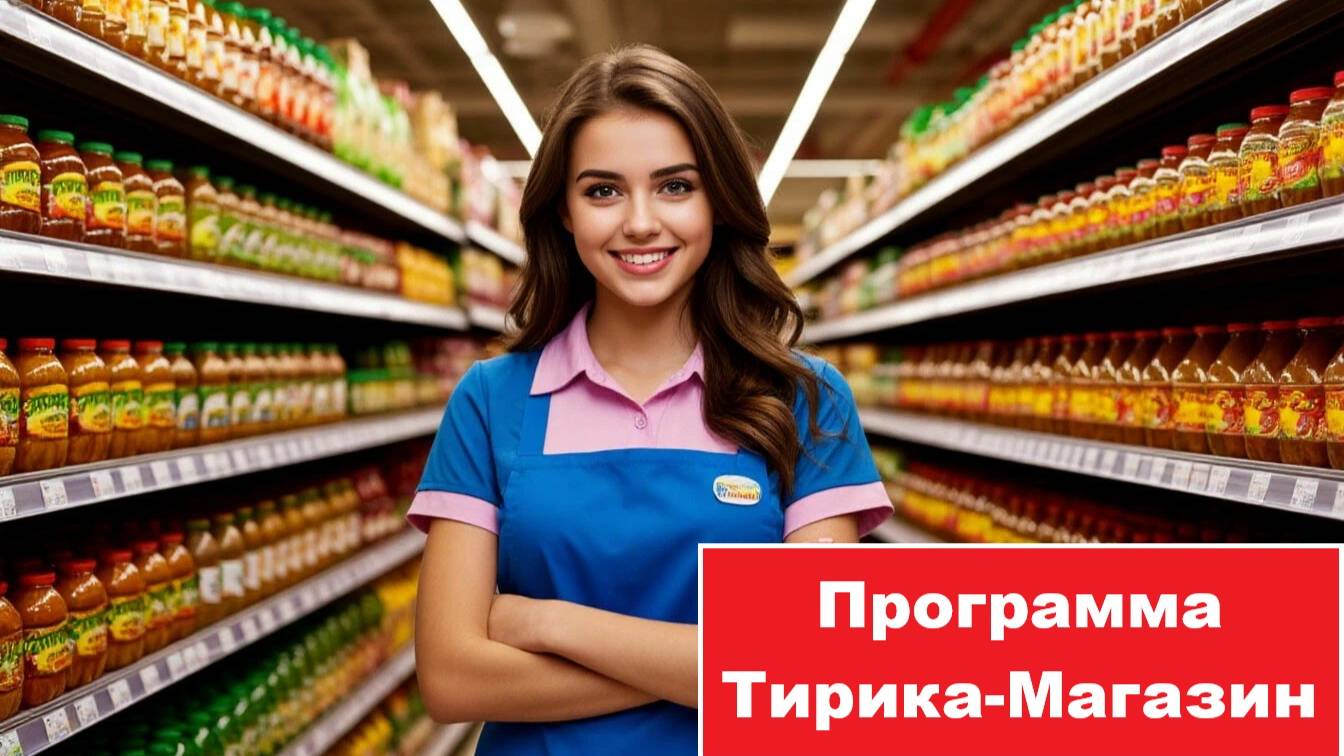 Программа для магазина розничной торговли Тирика