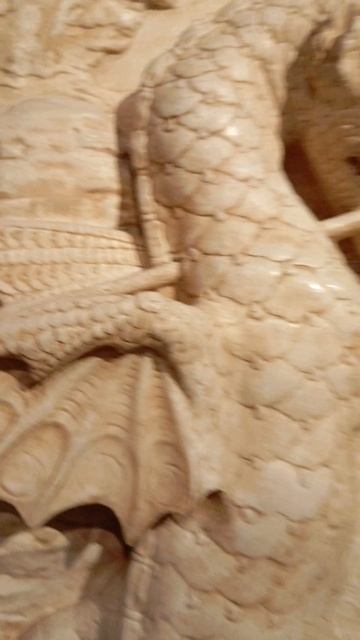 Георгий Победоносец. Копия Парижского рельефа.