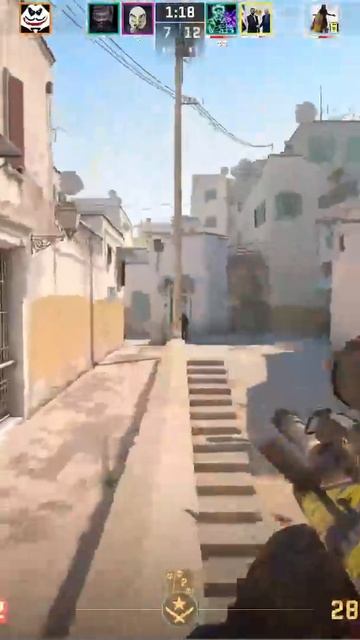 Нет рук, берем АУГ! #shorts #cs2 #cs #dust2 #twitch #stream #ace #ACE