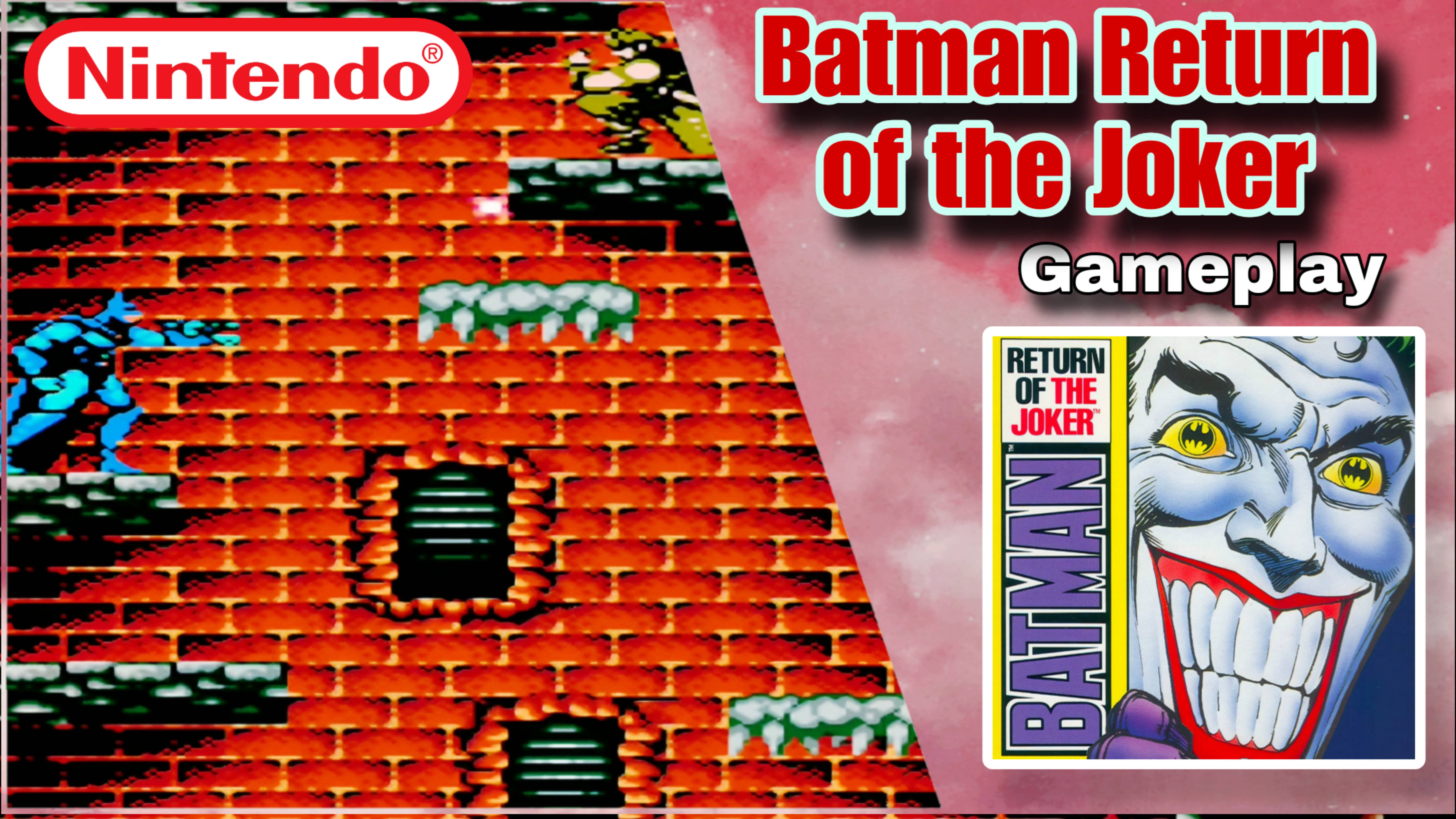 [NES] Batman Return of the JOKER (Gameplay)