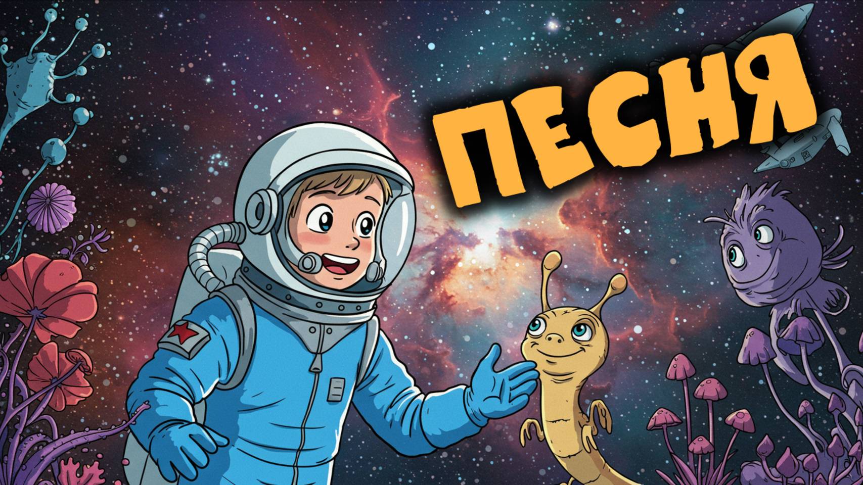 Я звезду достать хочу. Детская Песенка про космос и ракету.