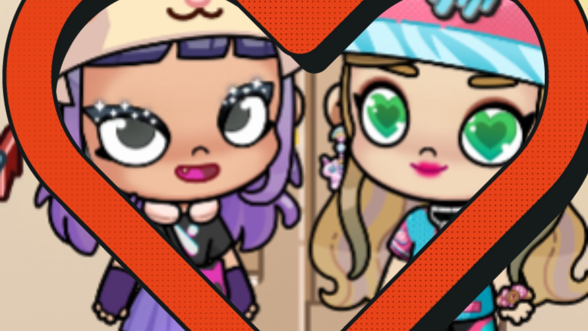 дружба и подарок в аватар world