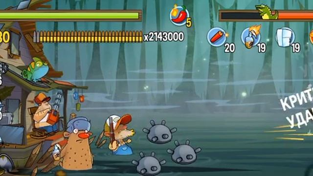 Прохождение игры Swamp Attack #1часть