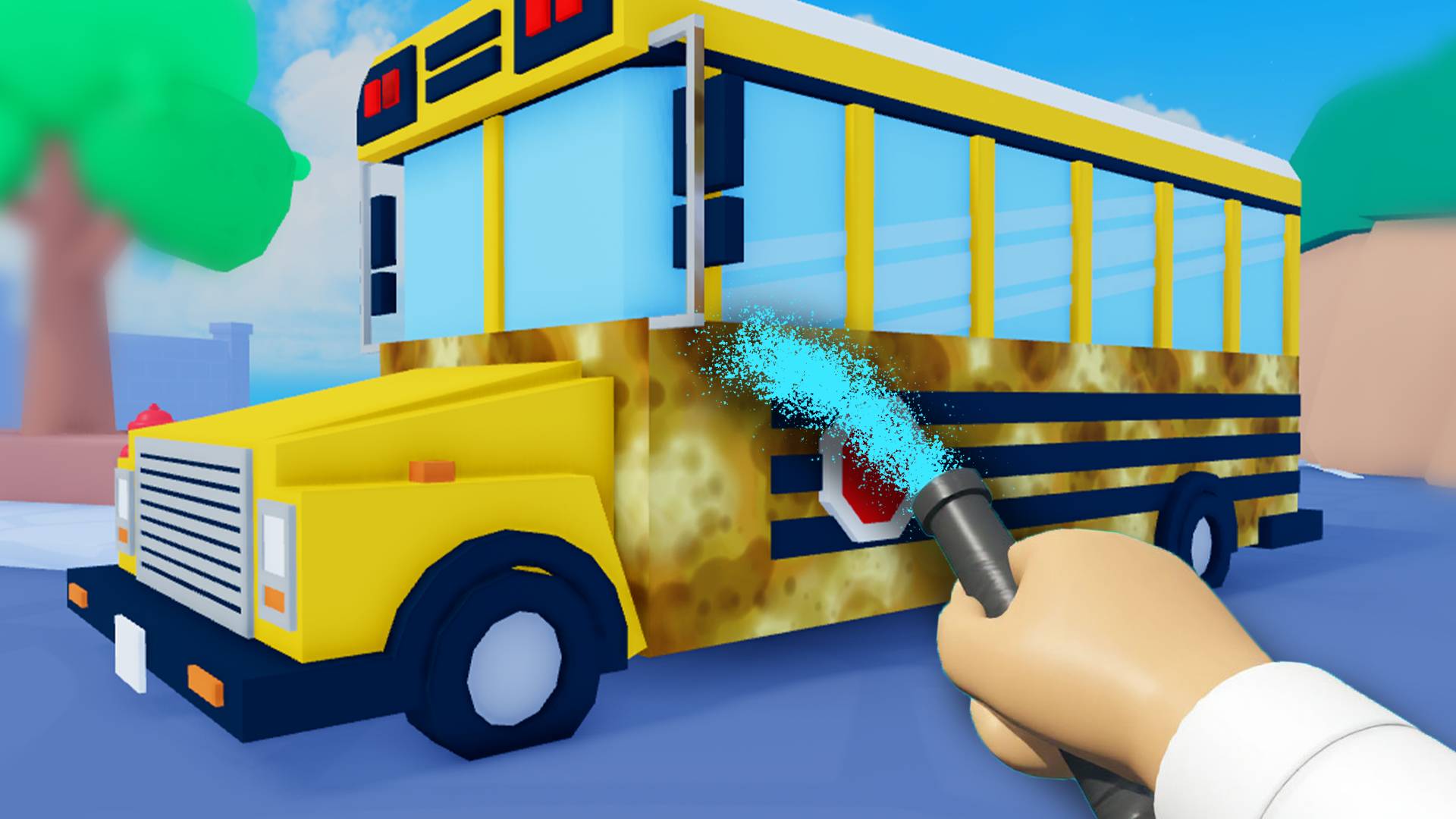 ROBLOX: АНТИСТРЕСС-МОЙКА ОТ 1 ЛИЦА — ASMR ЗВУКИ ЧИСТОТЫ 💦✨