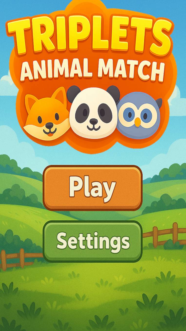 Triplets Animal Match — Тестовое задание Unity C# Developer - New